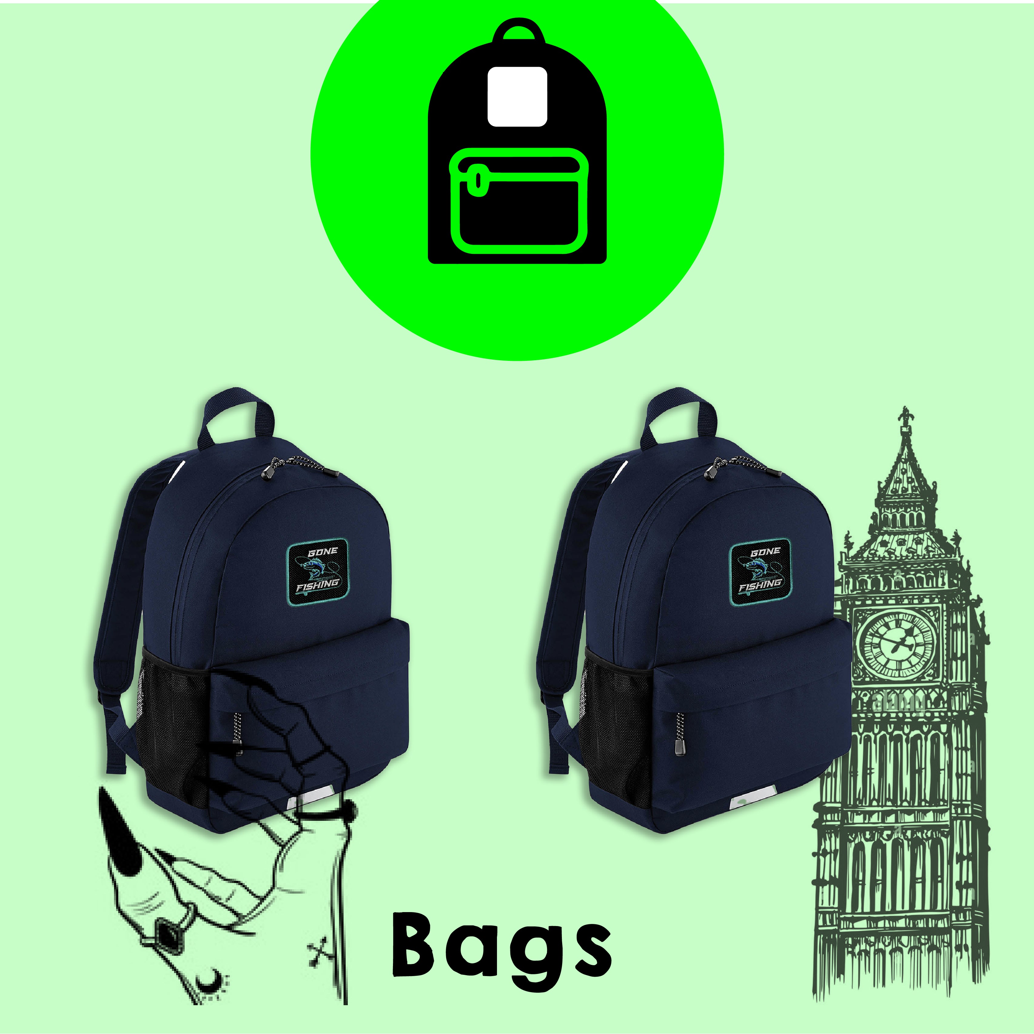 Backpacks With Embroidery Patch Forge Bros